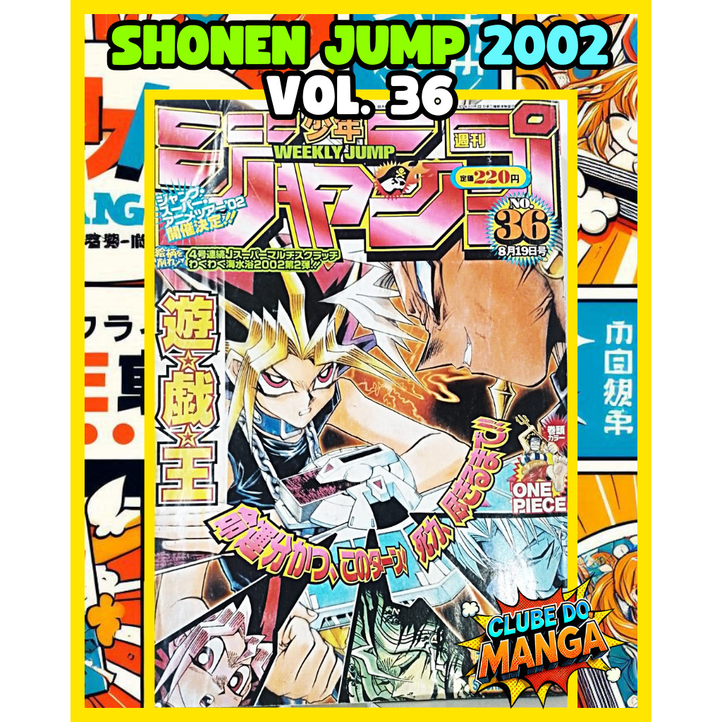WEEKLY SHONEN JUMP 2002 VOL. 36 [MANGÁ] [JAPONÊS] CLUBE DO MANGÁ ...