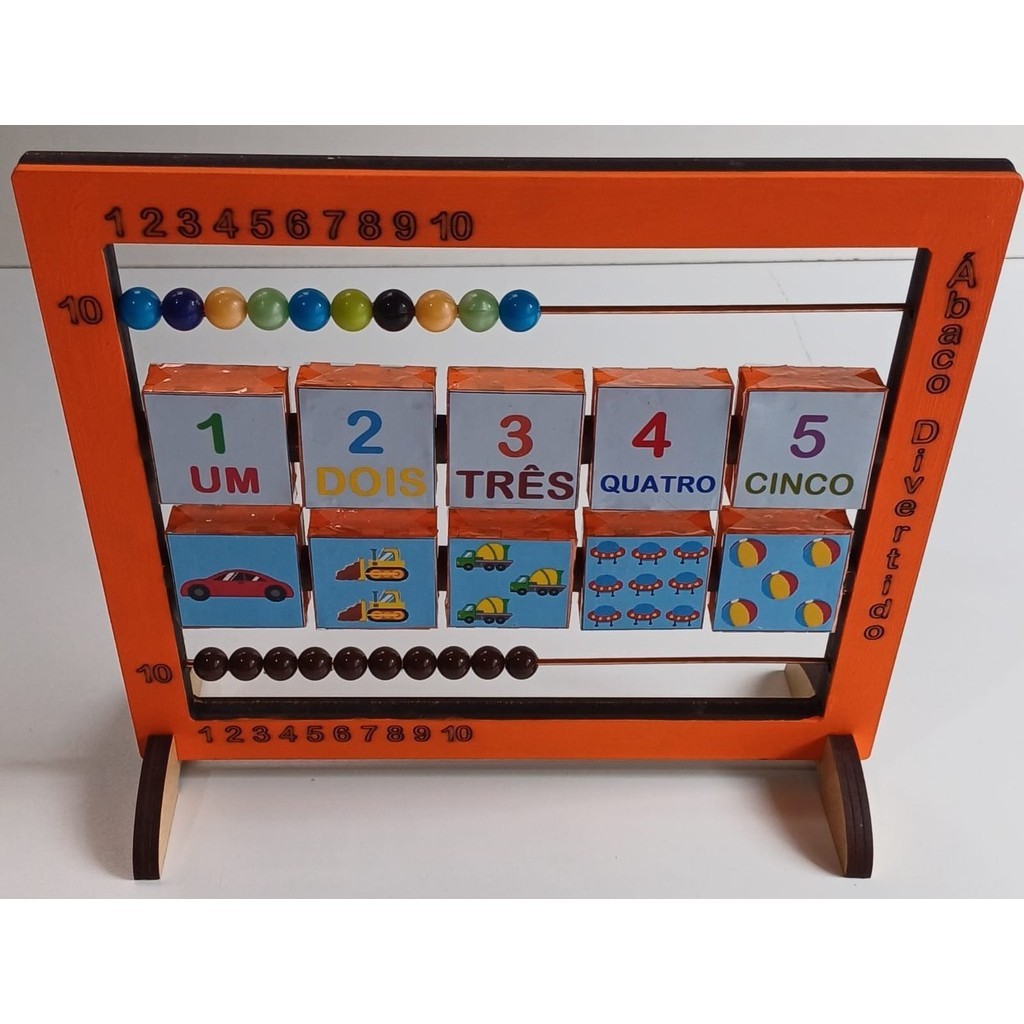 Ábaco Divertido Jogos Educativos Pedagógicos Lúdicos Quebra Cabeça ...