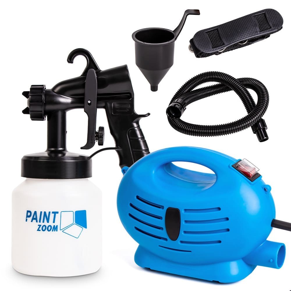Pulverizador De Tinta Eletrico Pistola De Pintura Elétrica 110V Máquina De Pintar Parede ...