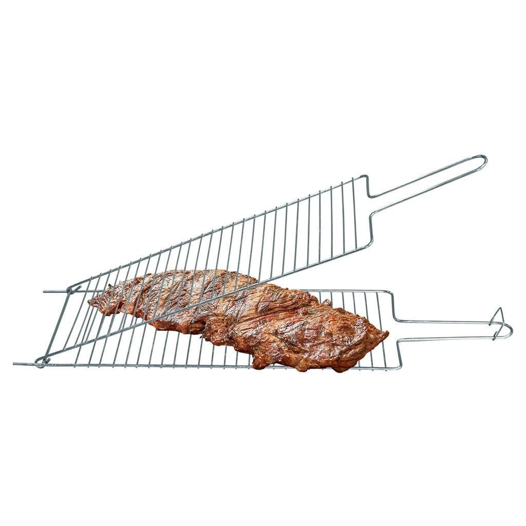 Grelha Dupla Churrasqueira Churrasco 62cm - C099 | Shopee Brasil