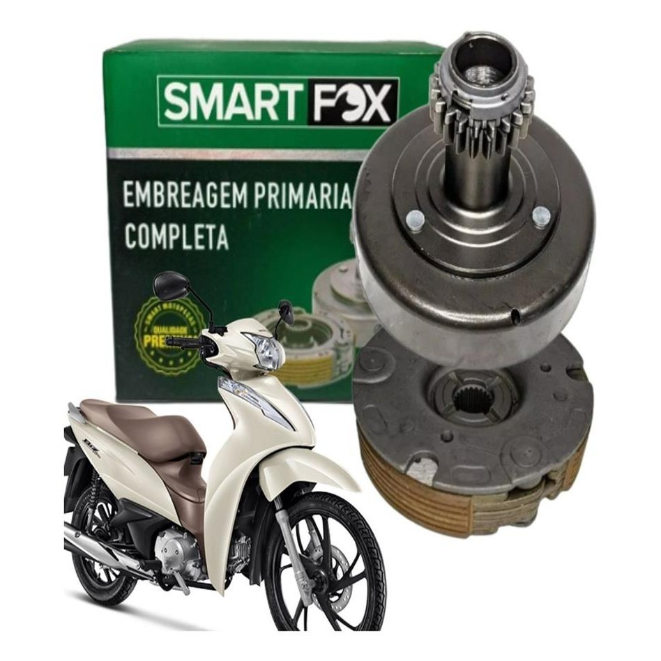 Kit Embreagem Primaria Completa Honda Biz Traxx Sky 125 2006 2007 2008 ...