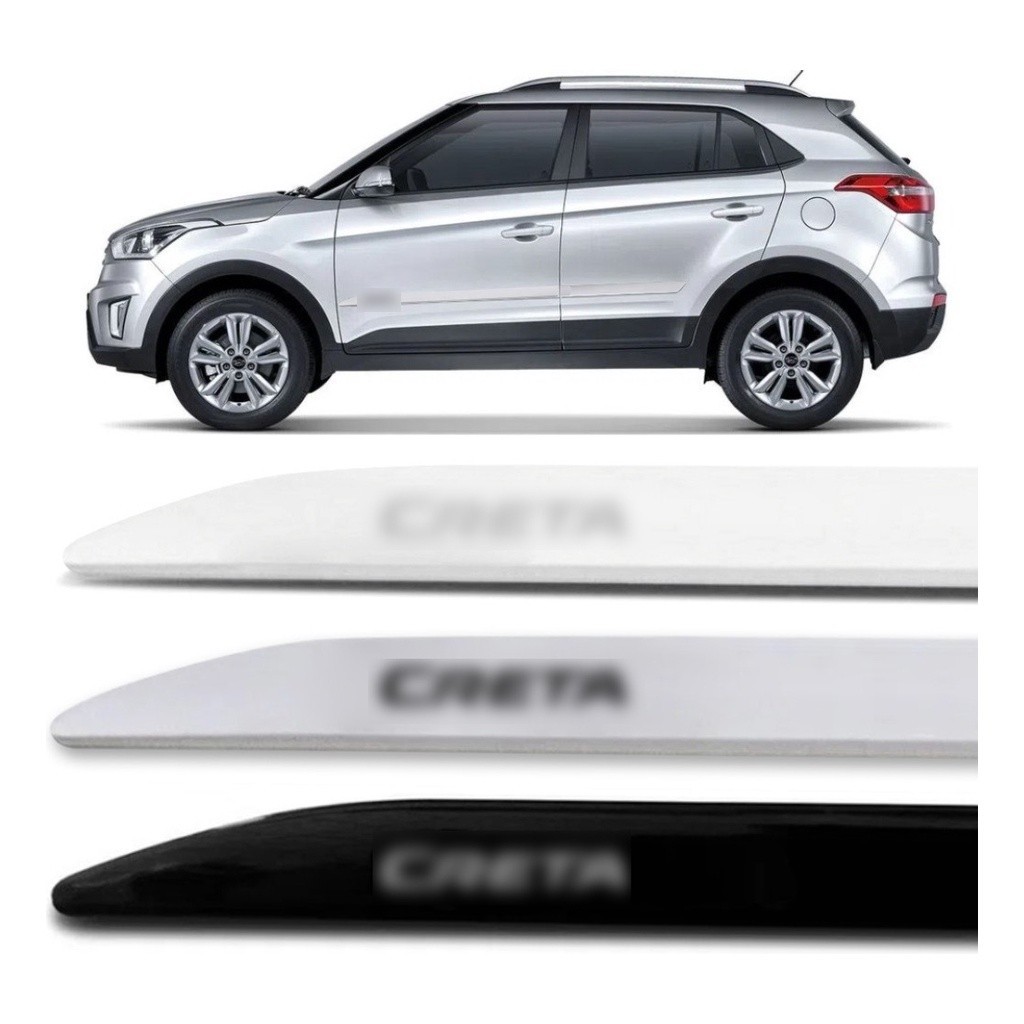 Kit Friso Lateral Hyundai Creta 2018 2019 2020 2021 2022 23 | Shopee Brasil