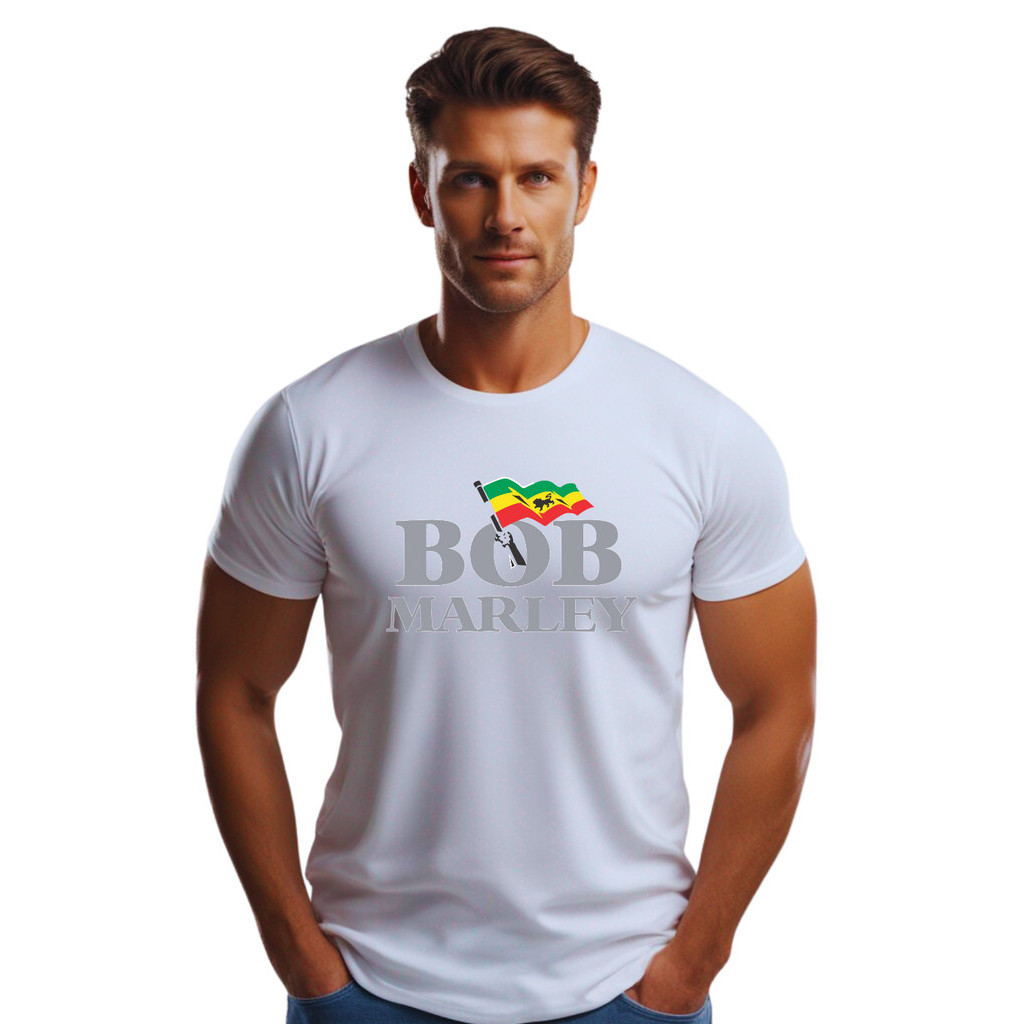 Camiseta Camisa BOB MARLEY Reggae Jamaica Rastafari M18 | Shopee Brasil