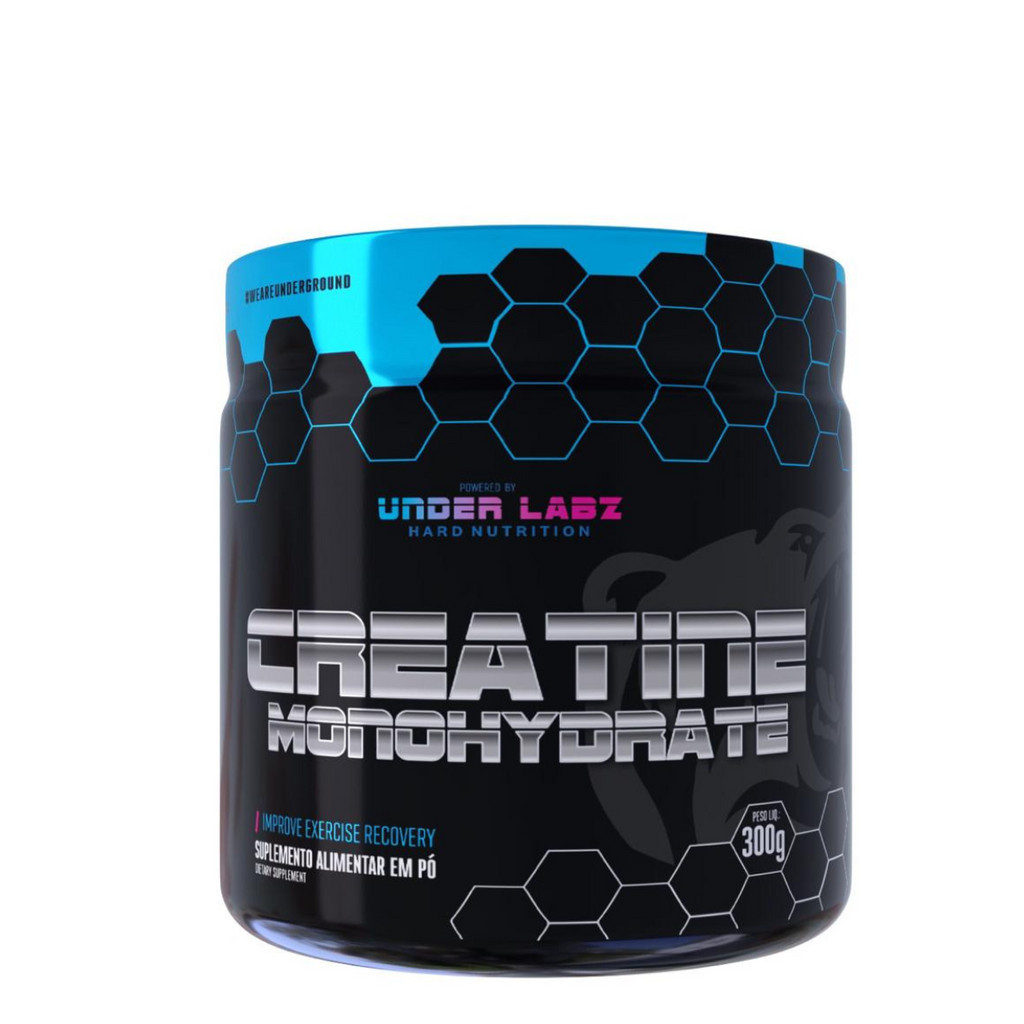 Creatina Monohidratada 300g - Under Labz | Shopee Brasil