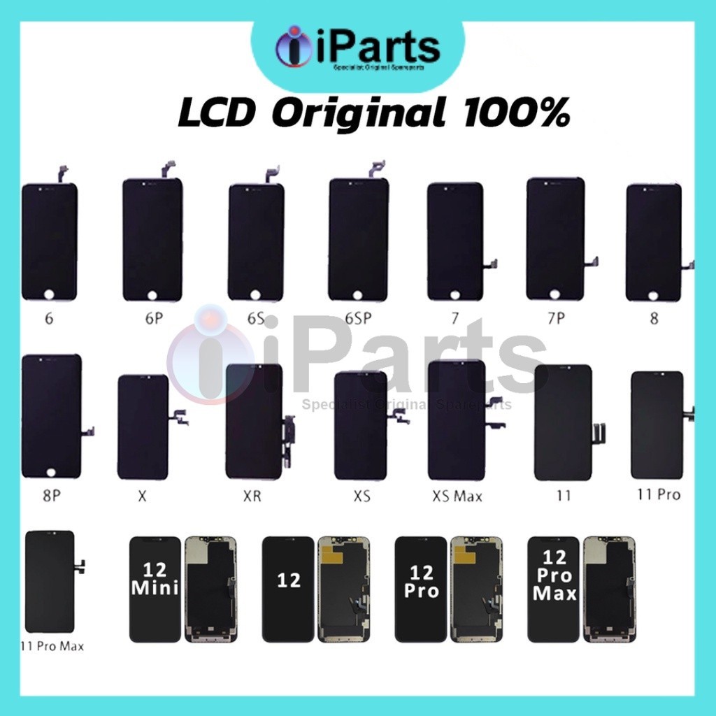 Lcd iPhone 5 5G 5s 6 6 + 6s 6s + 7 7 + 8 8 + C11 DTP X XR Todos Os ...