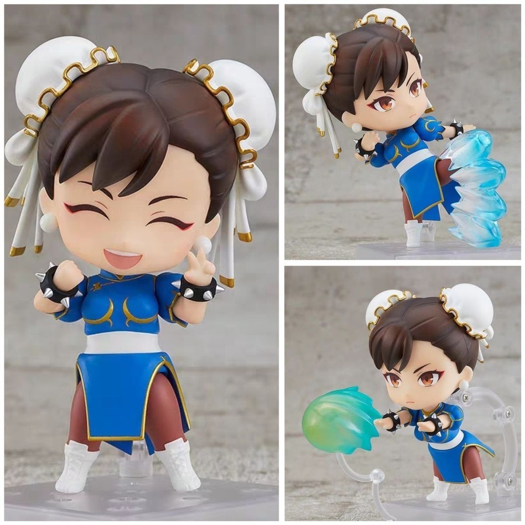 Nendoroid 1993 # Street Fighter II Chun Li Q Versão Rosto Mutável ...
