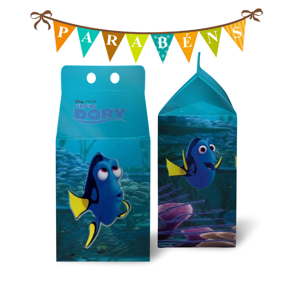 Caixa Milk Procurando Dory Pct 20 Caixas Milk | Shopee Brasil