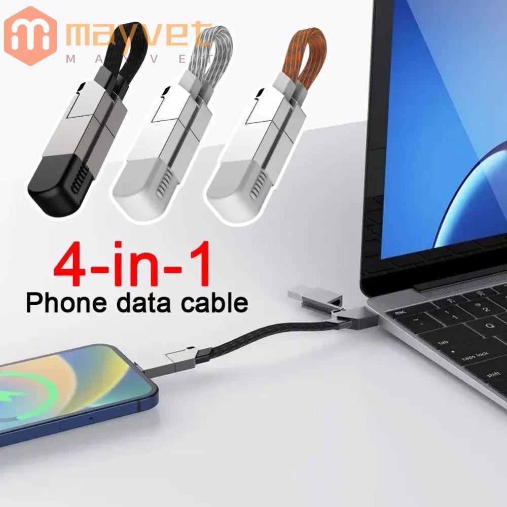 Cabo Multiconector MAYVET Multiconectores , Chaveiro PD 60W Multicarregamento Curto ...