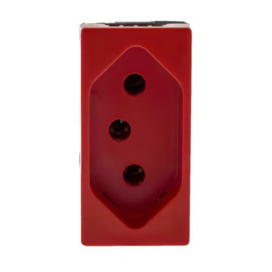TOMADA 2P T 20A 250V B.PARAFUSO 1M VERMELHA 615079VM PIAL PLUS + | Shopee Brasil