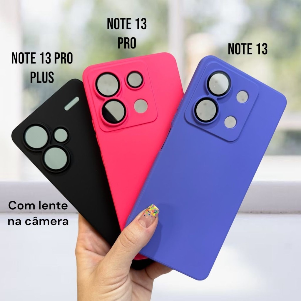 Capa Para Xiaomi Note 13 5G / 13 Pro 5G / 13 Pro Plus Silicone ...