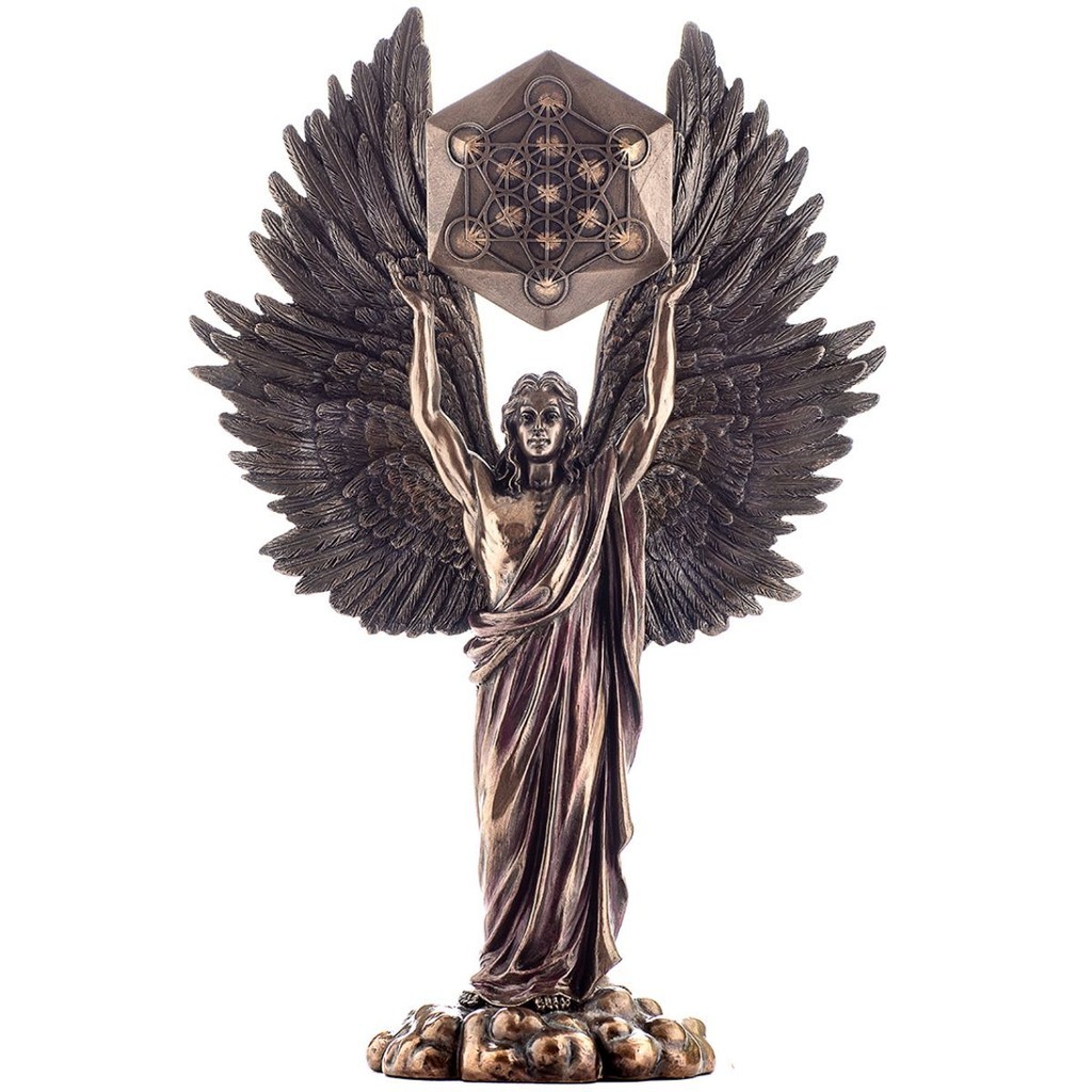 ARCANJO METATRON ANJO SERAFIM PORTA VOZ DEUS VERONESE 34 CM | Shopee Brasil