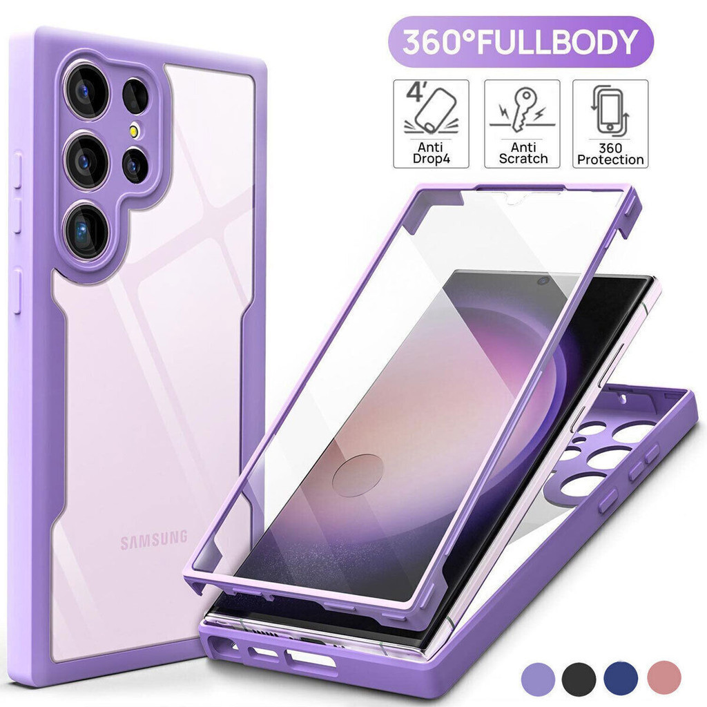 Capa De 360 Para Samsung Galaxy A15 A25 A35 A55 A14 A24 A34 A54 A13 A23 A53 Corpo Inteiro Front ...