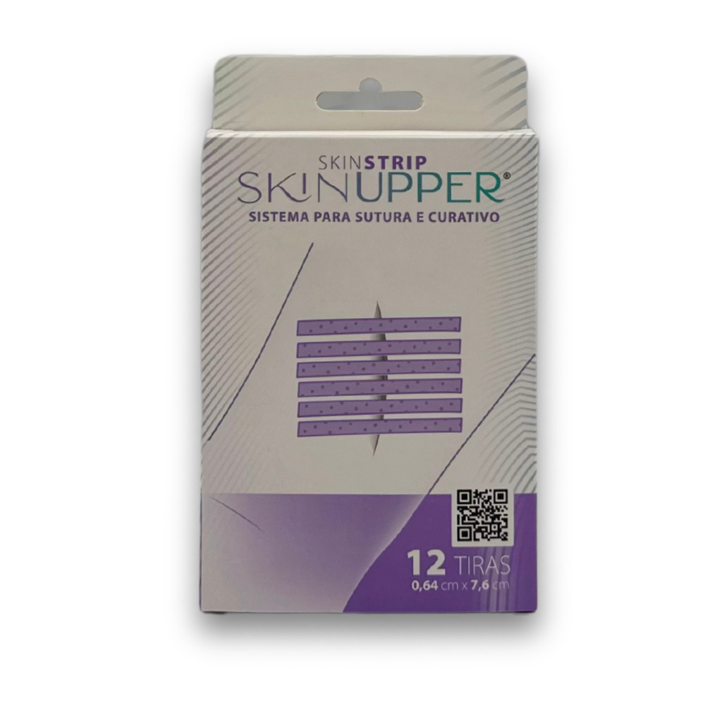 Curativo Sistema para Sutura Esteril Skin-Strip em Caixa C/12 Tiras - 0 ...