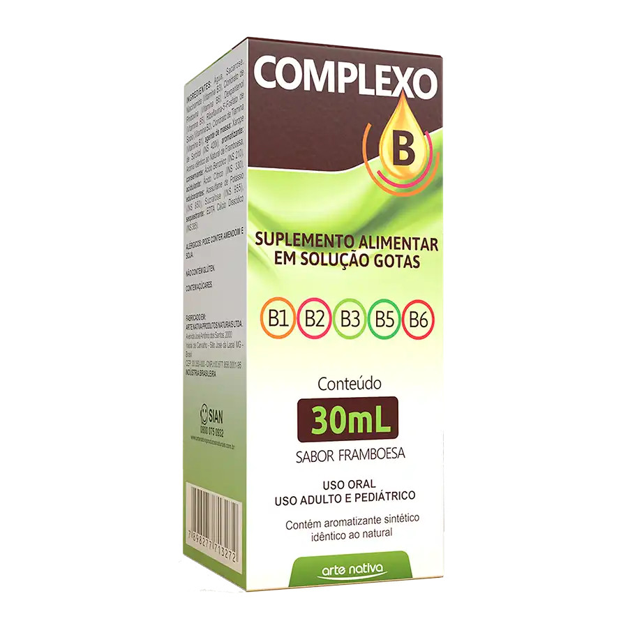 Complexo B Em Gotas 30ml Arte Nativa | Shopee Brasil