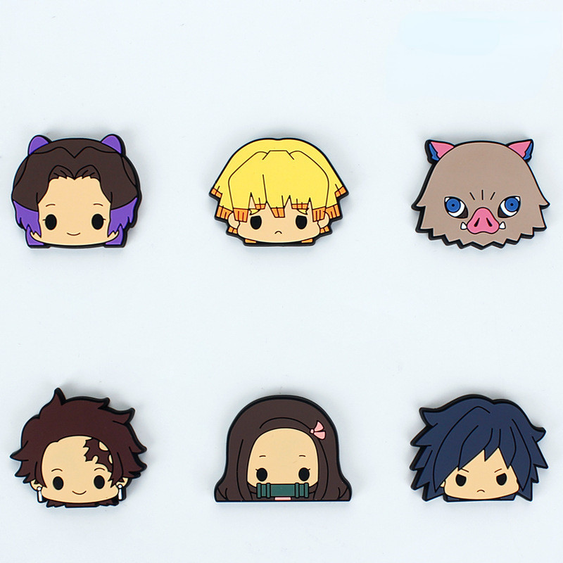 Cute Demon Slayer Jibbitz Pin Zenitsu Jibits Crocs Anime Shoe Charms ...