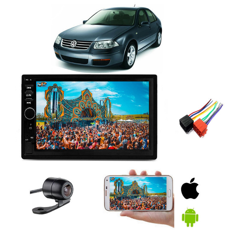 Mp5 Central Multimidia Moldura Bora 2006 2007 2008 + Camera | Shopee Brasil