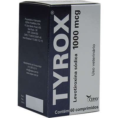 TYROX CEPAV 1000 MCG | Shopee Brasil