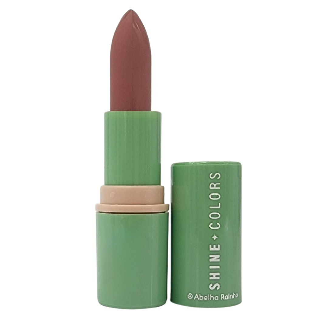 Batom Matte Aveludado Shine Colors Abelha Rainha 4g | Shopee Brasil