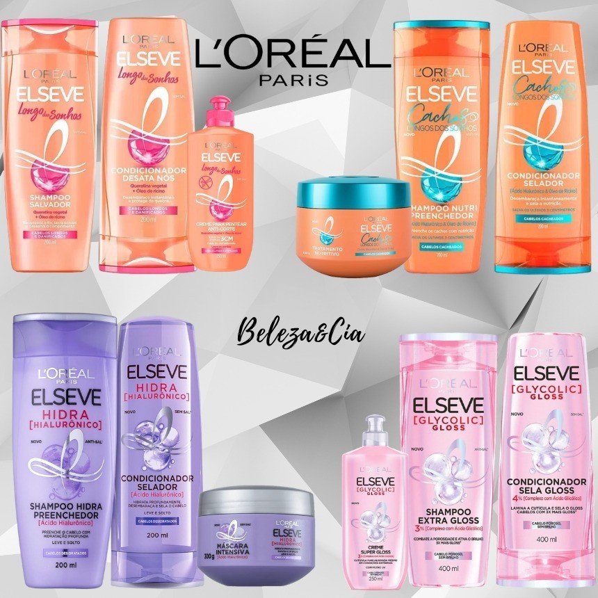 Kit Elseve | Shopee Brasil