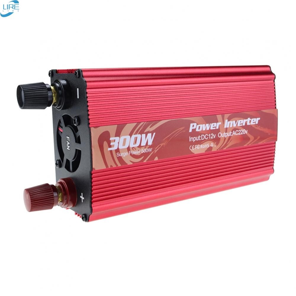 Inversor De Energia 300W DC 12V Para AC 230V Conversor De Carro Com Tomada Ca E Portas USB ...