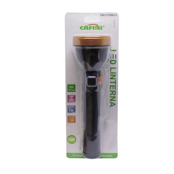 LANTERNA LED CAFINI CN-L7125B-LY | Shopee Brasil