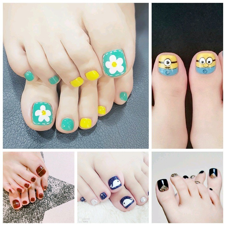 Novos adesivos coreanos de Manicure Autocolantes de Manicure Moda ...