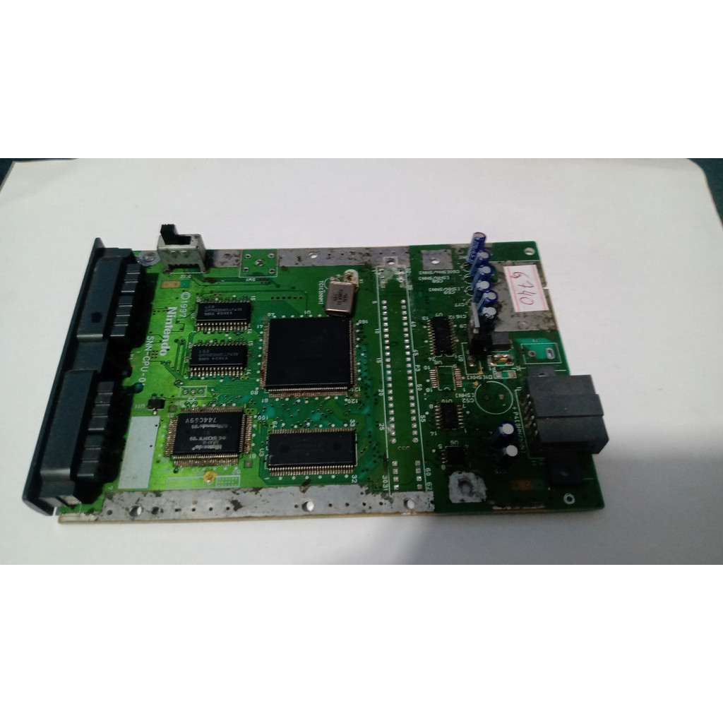 Placa Super Nintendo Baby Snn-cpu-01 Defeito G740 | Shopee Brasil
