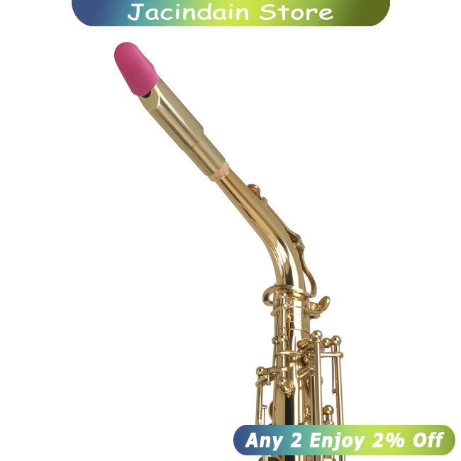 JAC Protetor De Bocal De Silicone Colorido Para Saxofone/Clarinet ...