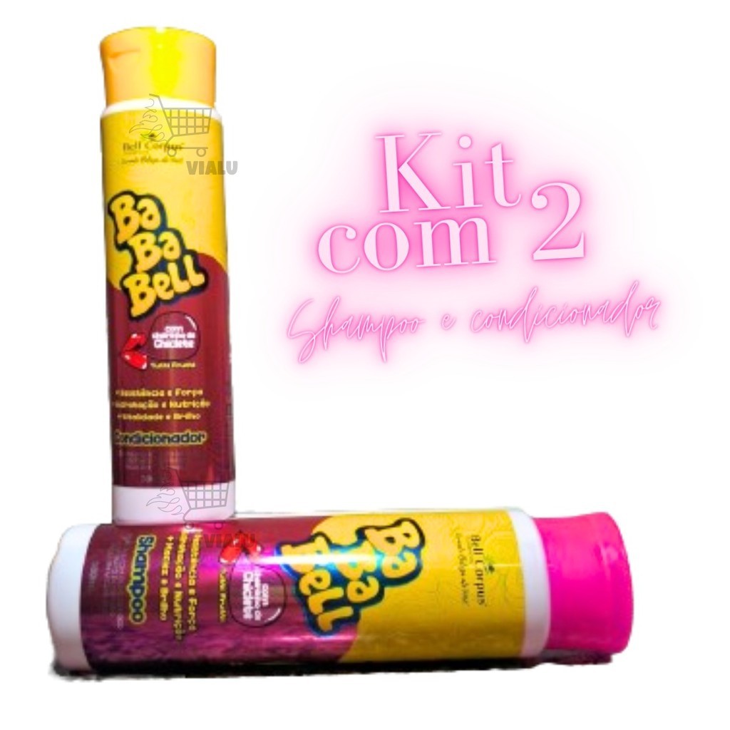 Kit capilar Bababell - Bell corpus (2 Itens) - Cheiro de Chiclete Tutti ...