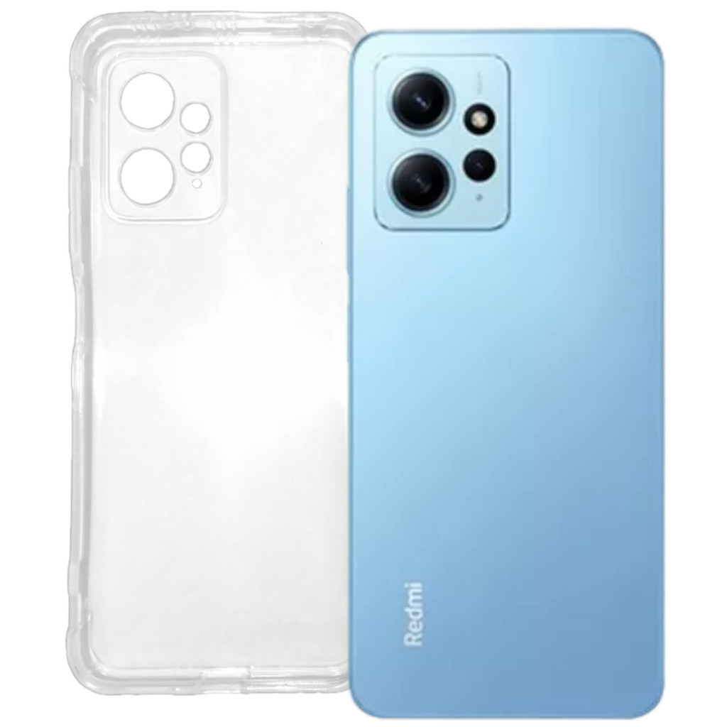 Capa Redmi Note 12 4G Capinha Case Transparente Para Redmi Note12-4G Transparente Anti-Impacto ...