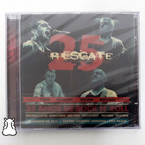 Cd Resgate 25 Anos De Rock N' Roll 2014 Novo Lacrado | Shopee Brasil