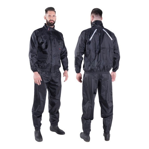 Capa De Chuva Piracapa Confort Masc Preta Nylon Forrada Egg | Shopee Brasil