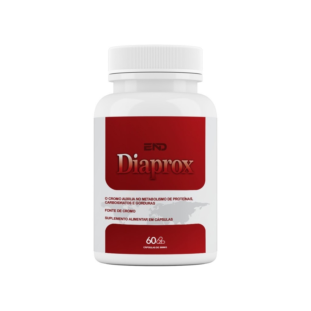 1x Diaprox Original 60 Cápsulas Suplemento De Uso Diário | Shopee Brasil