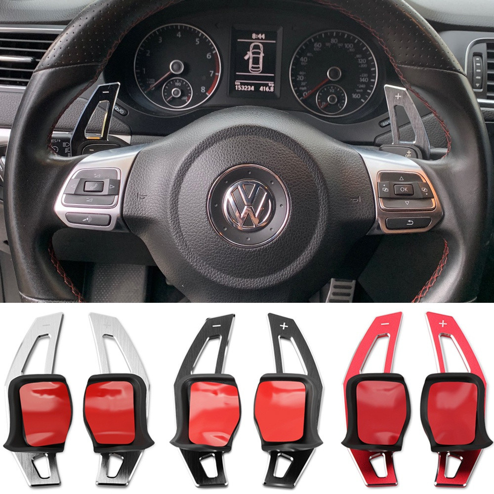 Adesivos de Extensão de Paddle de Volante para Carro Volkswagen Tiguan ...