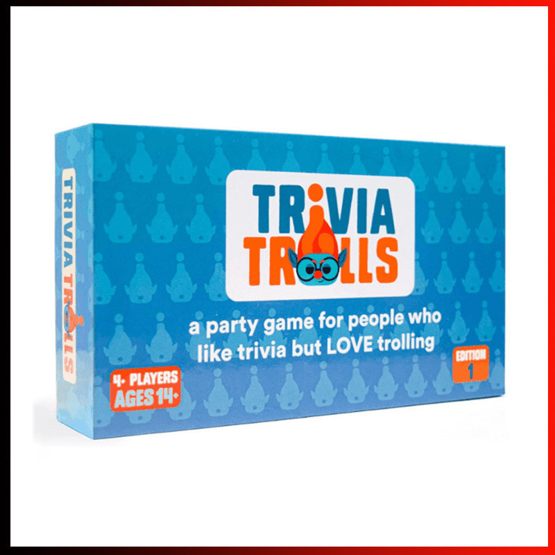 Jogo De Tabuleiro Trivia Trolls Party game Um Truques , treachery E ...