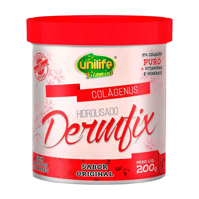 Colageno Hidrolisado Dermfix 200g Sabor Original - Unilife | Shopee Brasil