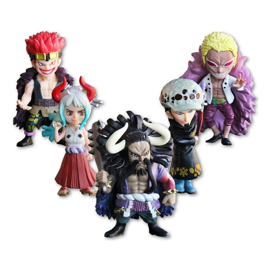 Kit One Piece Kaido Doflamingo Action Figure Peças Miniatura Yamato ...