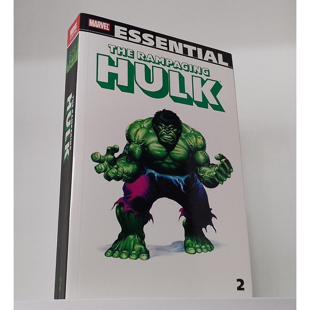 HQ Essential The Rampaging Hulk volume 2 ( ingles ) | Shopee Brasil