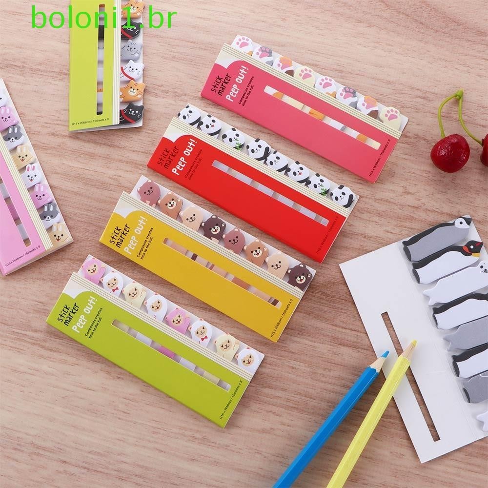 BOLONI Memo Pad Kawaii Adesivos Para O Planejamento De Suprimentos ...