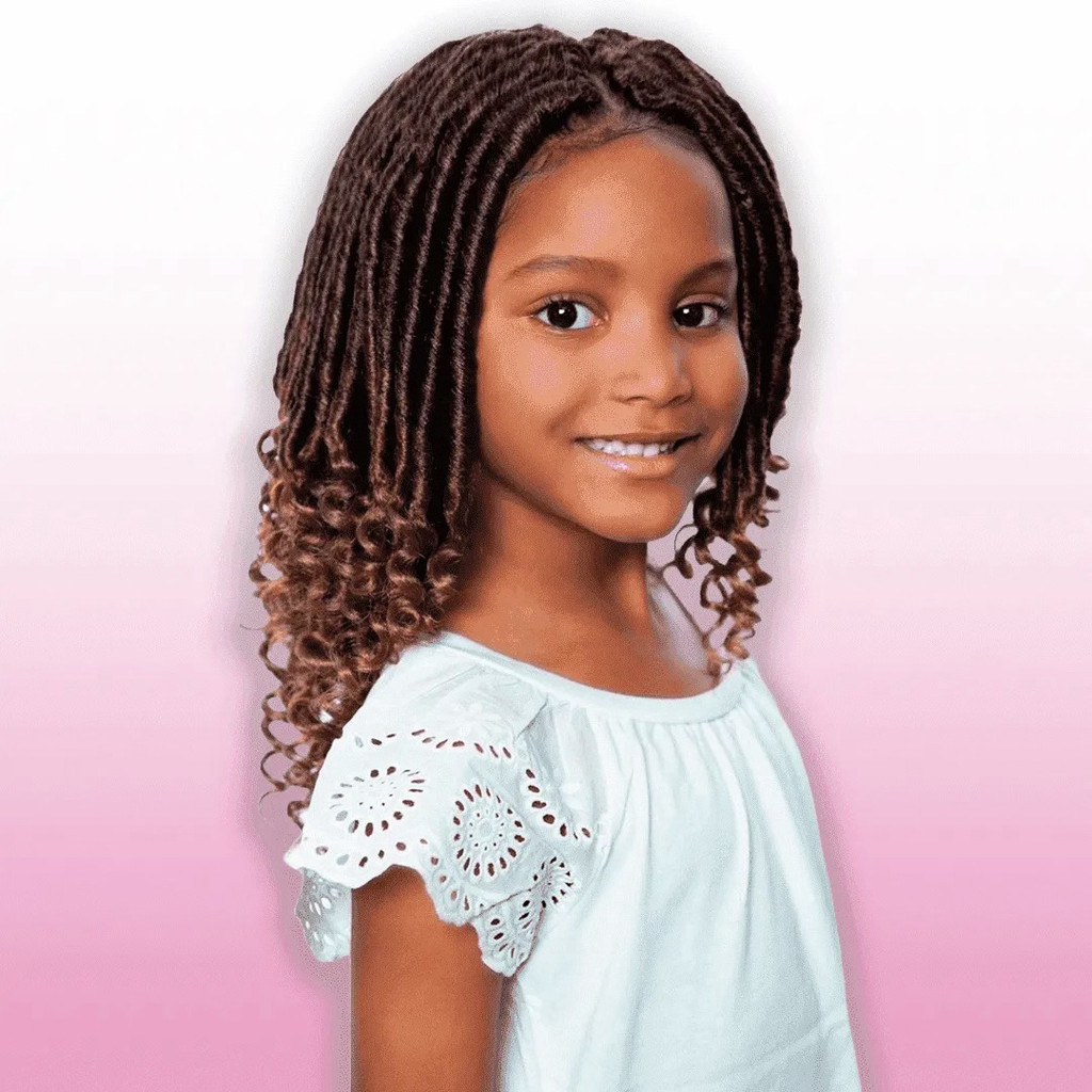 Fibra Stw Goddess Locs kids 30 g com método crochet braids | Shopee Brasil