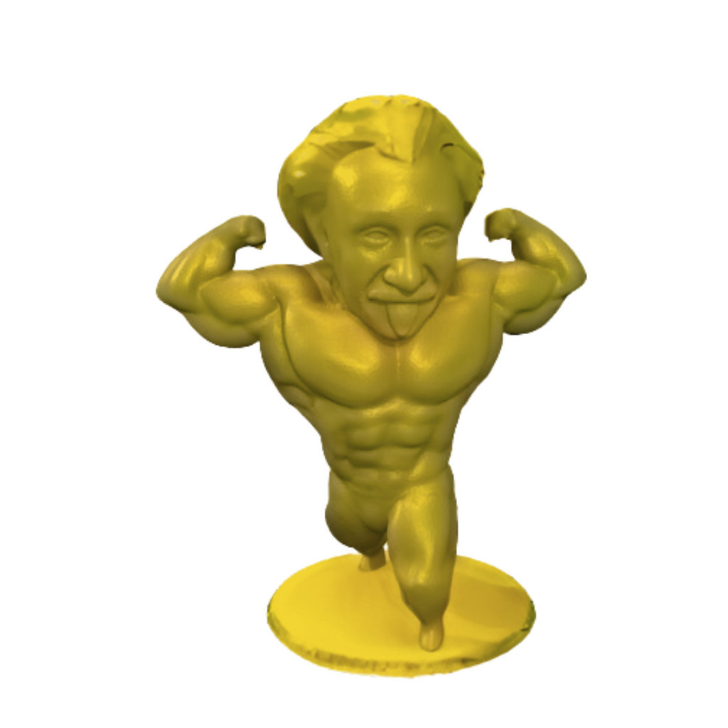 Figura Decorativa Action Figure einstein Bombado Maromba Ultra Swole ...