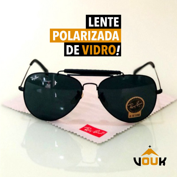 Óculos de sol Ray-Hunter-unissex-linha premium | Shopee Brasil