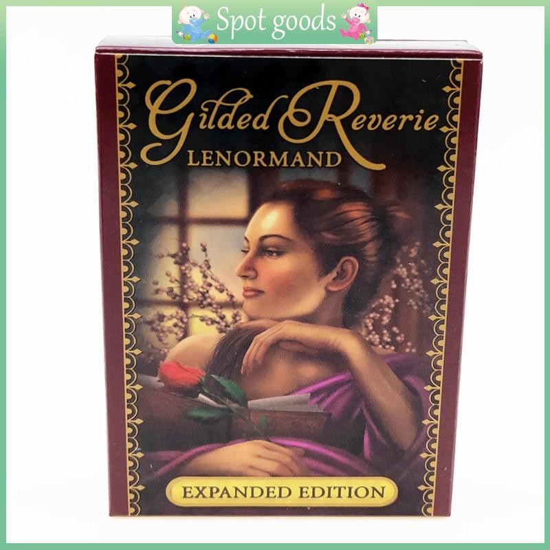 vivi Gilded Reverie Lenormand Tarot Deck Cartas Jogo Adivinhação Para ...