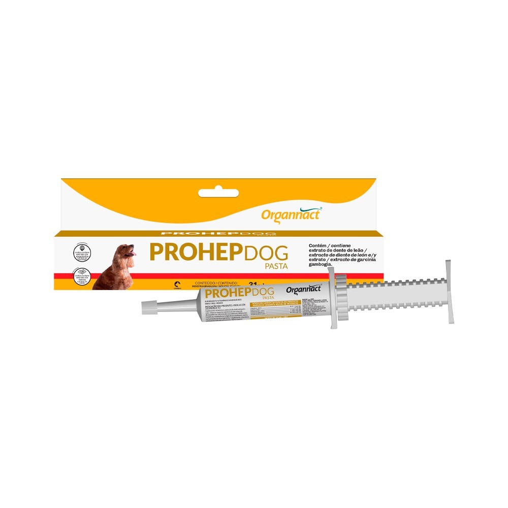 Suplemento Prohep Dog Pasta para Cães Organnact 40g | Shopee Brasil