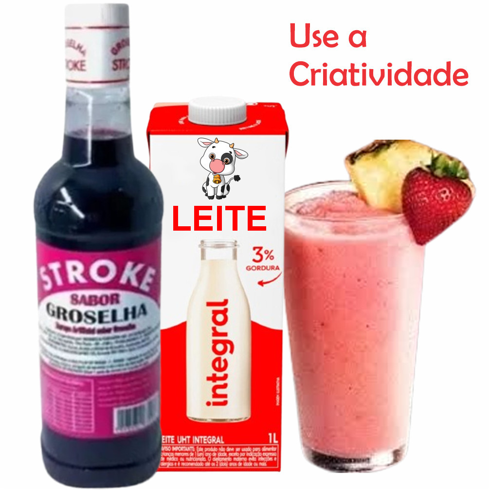 Xarope De Groselha Stroke Garrafa de 900ml | Shopee Brasil