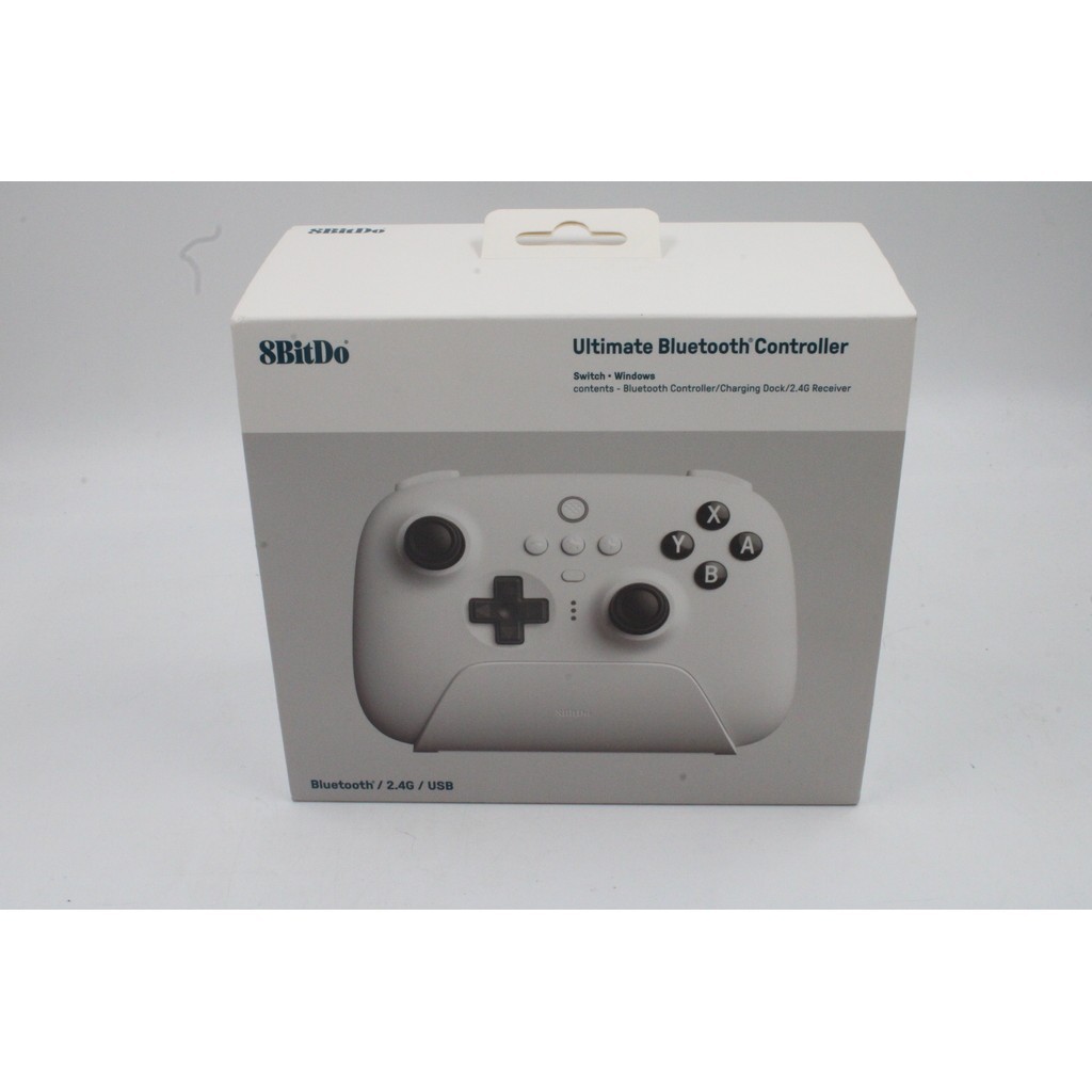 CONTROLE - 8BITDO ULTIMATE BLUETOOTH CONTROLLER BRANCO (2) | Shopee Brasil