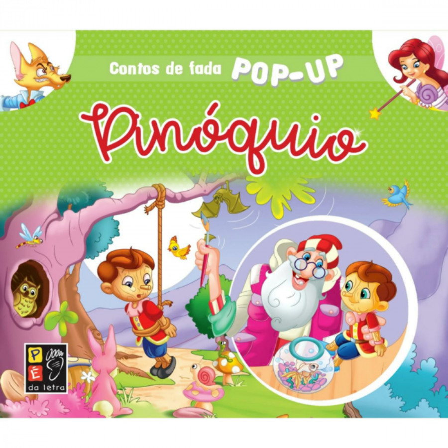 Pinóquio - Contos De Fadas Pop-Up - Livro Infantil | Shopee Brasil