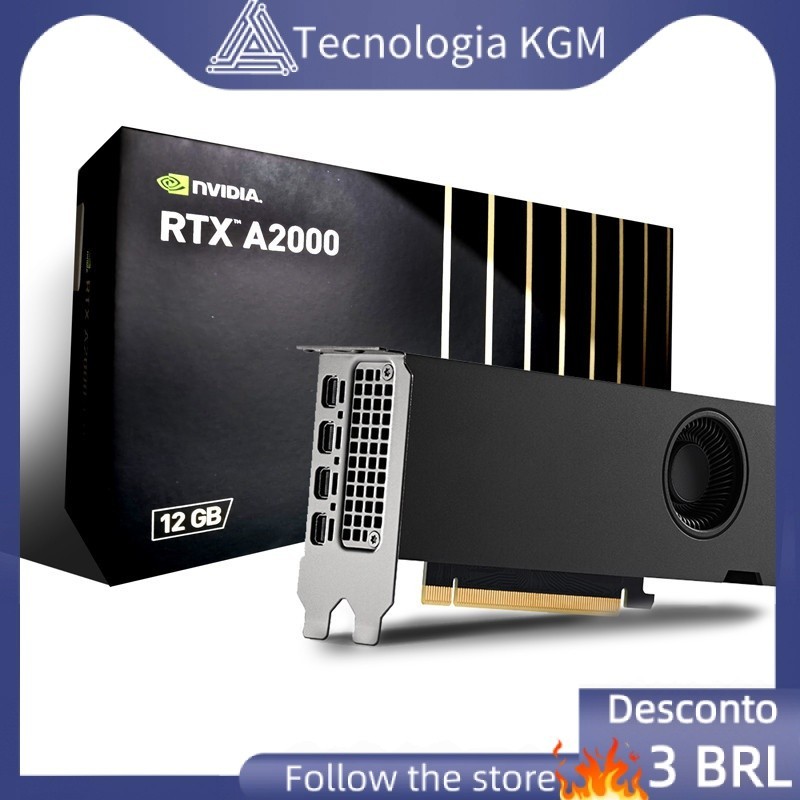 nvidia RTX A2000 12GB Desktop gpu graphics card NVIDIA quadro card | Shopee Brasil