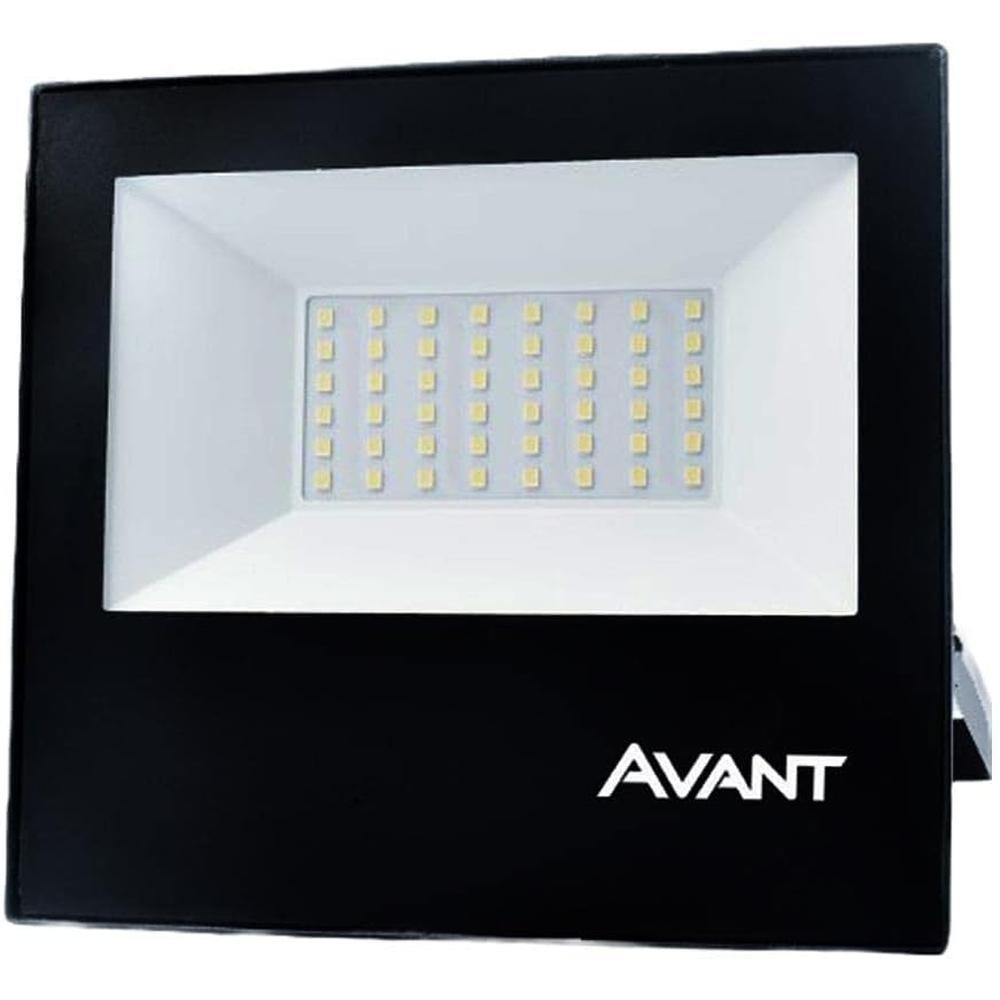 Refletor Led 50w luz Branco neutro 4000k Bivolt avant 110220 quadra ...