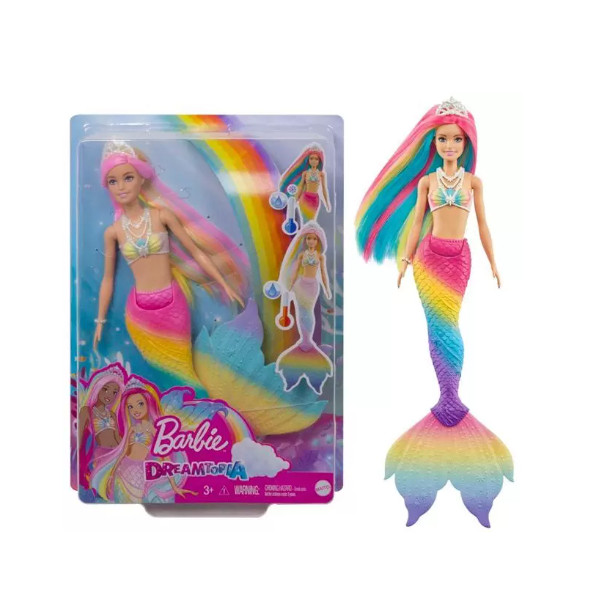 BARBIE FANTASY SEREIA MUDA DE COR GTF89 - MATTEL | Shopee Brasil